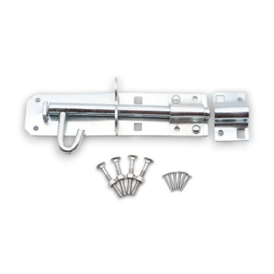 Brenton Bolt 6” / 150mm Heavy Duty Zinc Padlock Garden Shed Gate Latch ...