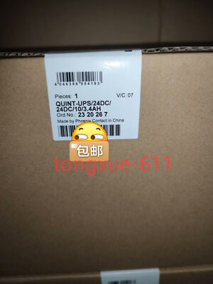 QUINT-UPS/ 24DC/ 24DC/10/3.4AH 2320267 Module Brand New Via FedEx or ...