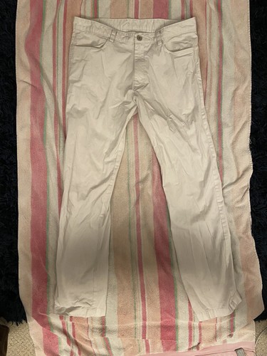 Calvin Klein White Pants Jeans Men's Cotton Stretch Denim Slim Fit | eBay