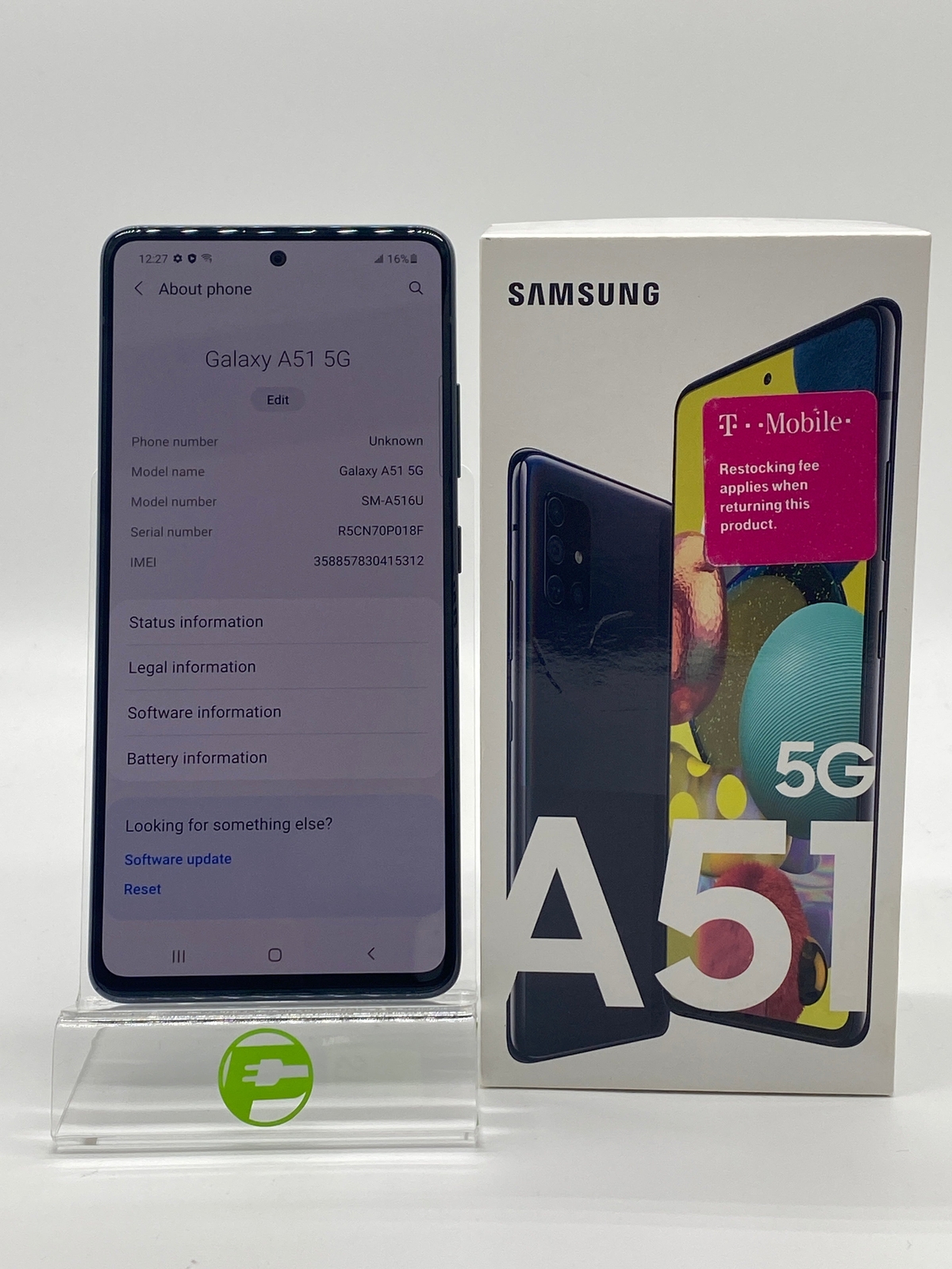 T-Mobile Samsung Galaxy A51 5G 128GB SM-A516U Prism Cube Black | eBay
