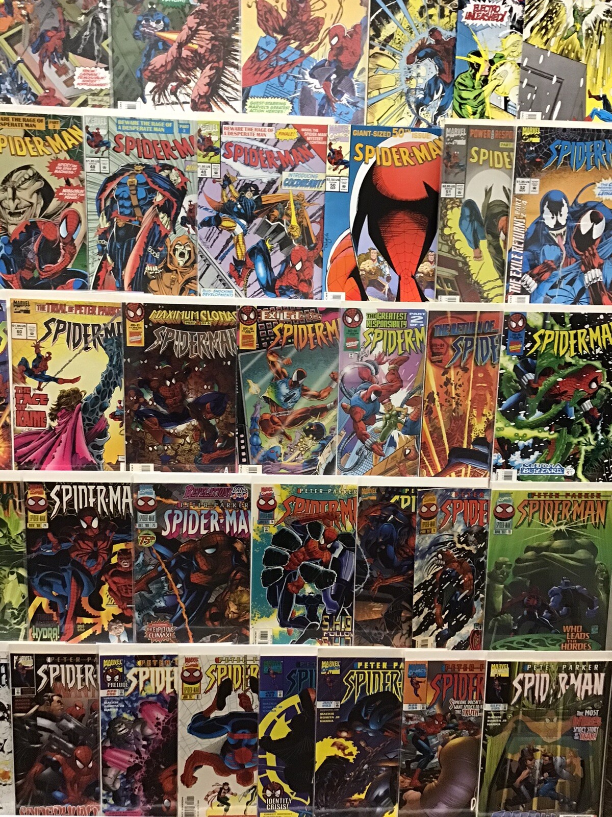 Marvel Comics - Run Lot 1-98 Missing 4, 13, 26, 31 & 71 - Annual 1, 97 ...