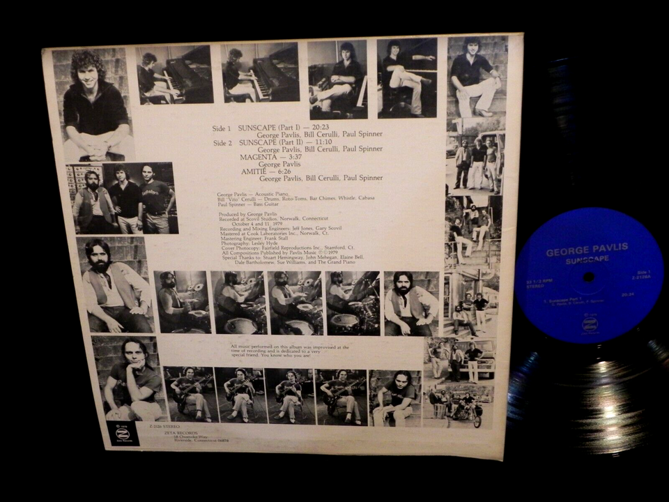 GEORGE PAVLIS SUNSCAPE ZETA RECORDS Z-2126 | eBay
