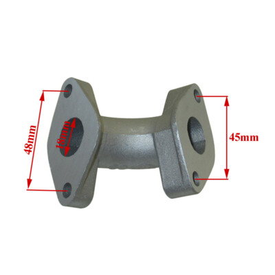 18mm Inlet Manifold Intake Pipe For Z50 Mini Trial Monkey Bike 50cc ...