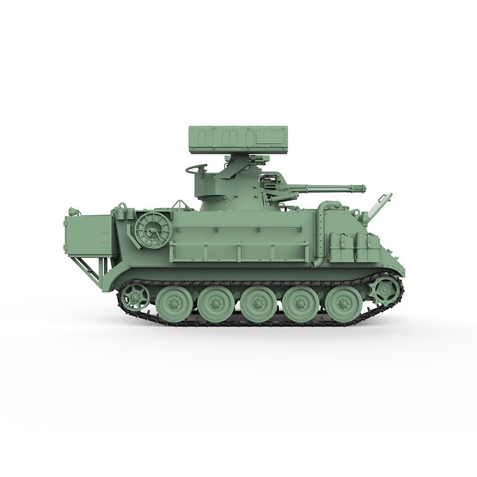 SSMODEL 1/35 Model Kit Israel M163 Mahbet Self Propelled Anti Aircraft ...