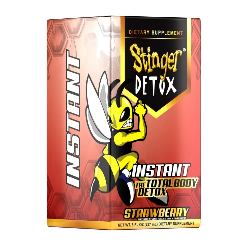 Stinger Detox Instant Detox Regular Strength Drink | Strawberry | 8 FL OZ | eBay