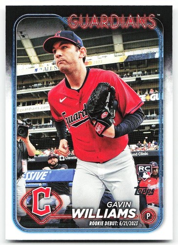 🔥 2024 Topps Update #US294 Gavin Williams | eBay