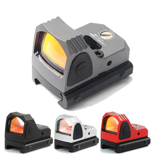 Mini Red Dot Tactical RMR Reflex Sight Scope for Pistol Glock 17 19 W ...