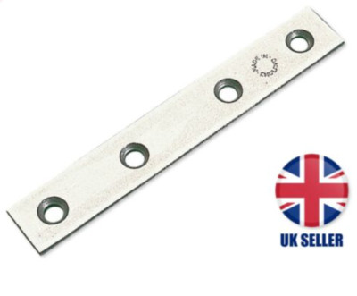 Steel Mending Plates Flat Repair Fixing Joining Brackets Zinc Plated ...