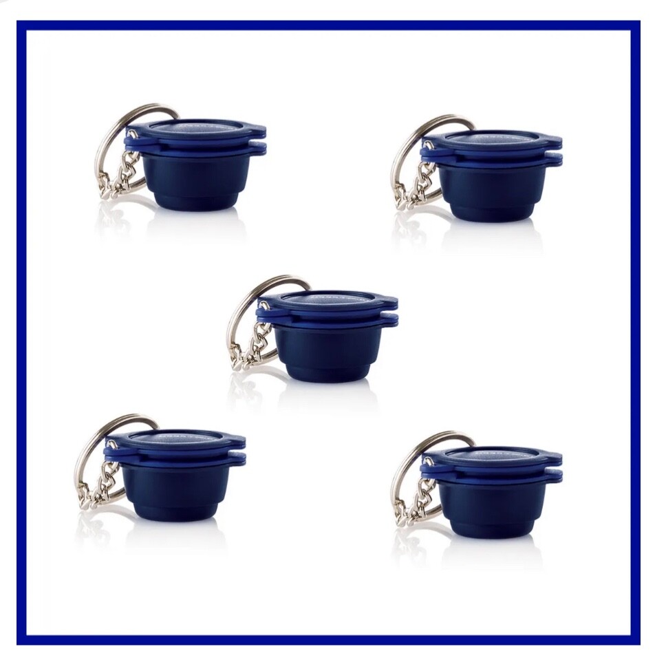 Qty:5 Brand New Tupperware Micro Urban Mill Keychain Key Chain Gadget ...