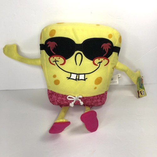 Nckelodeon Spongebob Squarepants Palm Tree Tropical Pink Shorts ...