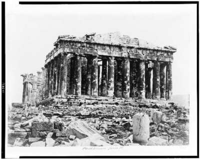 Photo:Parthenon from w. Parthenon (Athens, Greece) 1860's | eBay