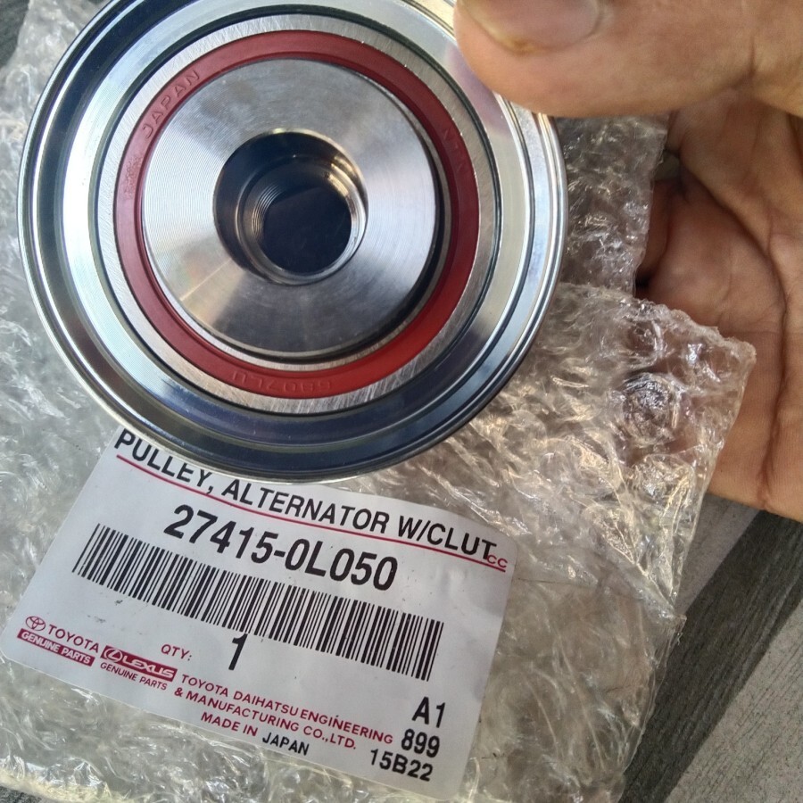 Genuine Alternator Pulley 2006-2019 Toyota Hiace Commuter 27415-0L050 ...