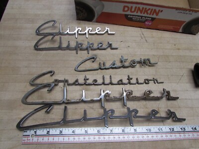 Packard Clipper Constellation Custom Emblems (1955?) | eBay