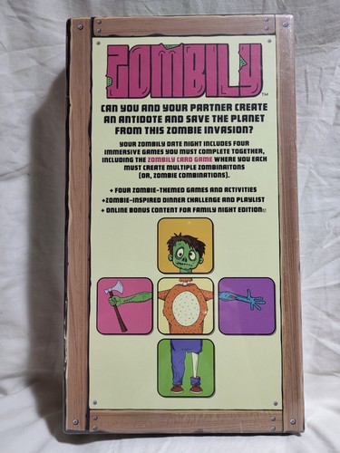 ZOMBILY: The Post-Apocolyptic Zombie Invasion Date Night Game ...