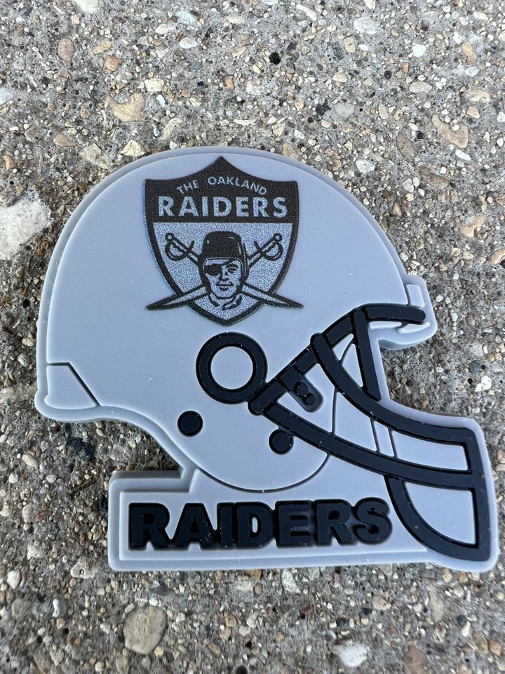 VINTAGE NFL THROWBACK OAKLAND RAIDERS RUBBER STANDINGS BOARD FRIDGE ...