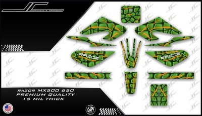Razor MX500 MX650 graphics kit decals THICK AND HIGH GLOSS | eBay