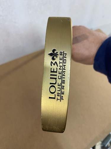 Louisville Golf Louie 3 True Center Persimmon Putter RH 34.5'' | eBay