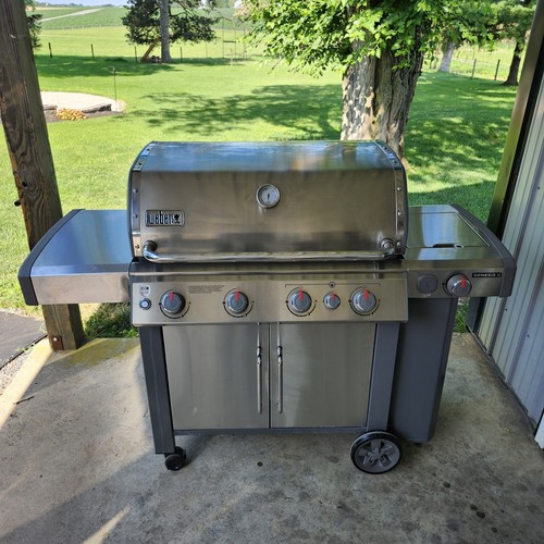 Weber Genesis 2 Model S435 Propane Grill. 5 Burner W/ Side Burner ...