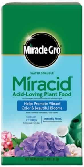 Miracle-Gro 185001 Garden Pro Water Soluble Miracid Acid Loving Plant ...