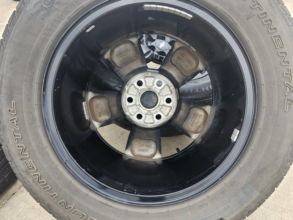 18" Chevy Colorado REDLINE OEM wheels rims 5747 5818 tires 2019 2020 ...