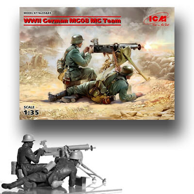 ICM 1/35 WWII GERMAN MGO8 MG TEAM KIT 35645 | eBay