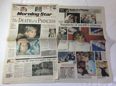September 1, 1997 Wilmington NC Morning Star ~ DEATH OF PRINCESS DIANA ...