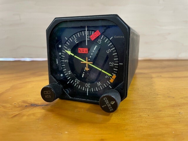 OVERHAULED Collins 331A-3G PN 522-2638-007 HSI Course Indicator for ...