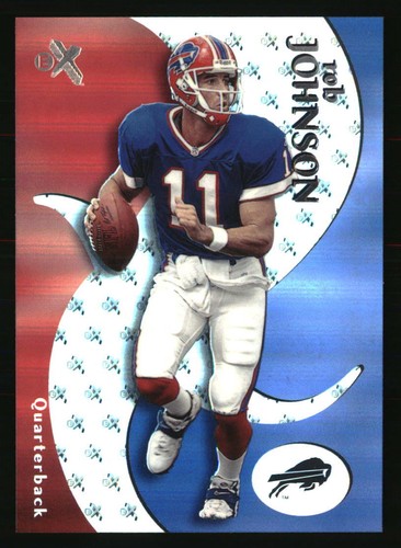 Rob Johnson 2000 Fleer E-X #11 FOOTBALL Card | eBay