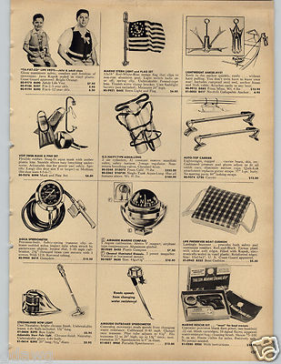 1958 PAPER AD Aqua Lung Navy-Type Lawn Mower Savage Gemco Mow-Cycle ...
