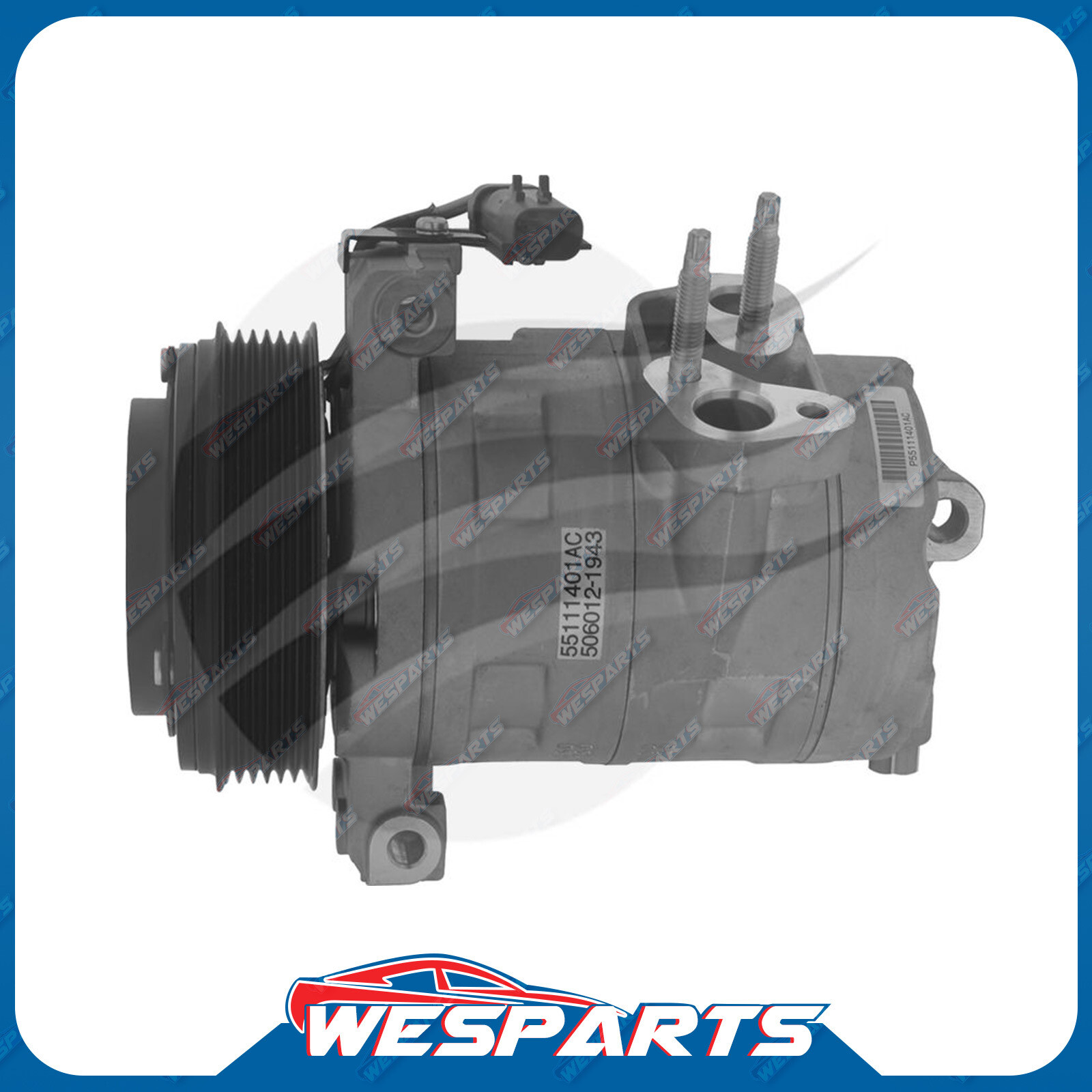 Valeo Air Con Compressor for Jeep Wrangler 3.8L 07-On Petrol Captiva ...