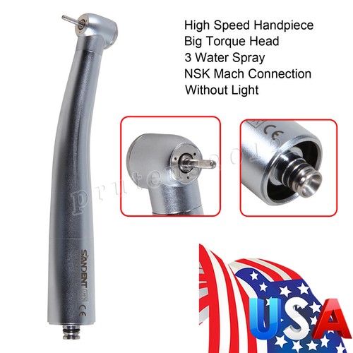 SANDENT Dental High Speed Handpiece Air Turbine Fit NSK Phatelus Mach ...