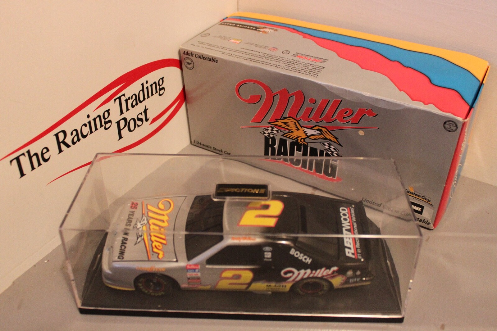1996 Rusty Wallace Miller Lite 25 Years of Racing 1/24 Action BWB ...