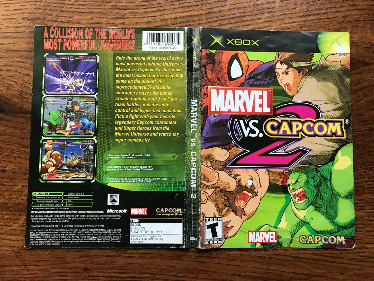 Marvel Vs Capcom 2 Xbox Wallpaper
