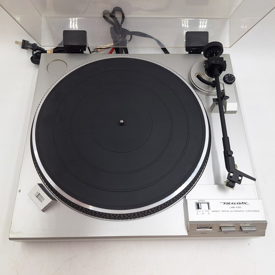 Realistic LAB-430 Turntable For Parts/Not Working | eBay