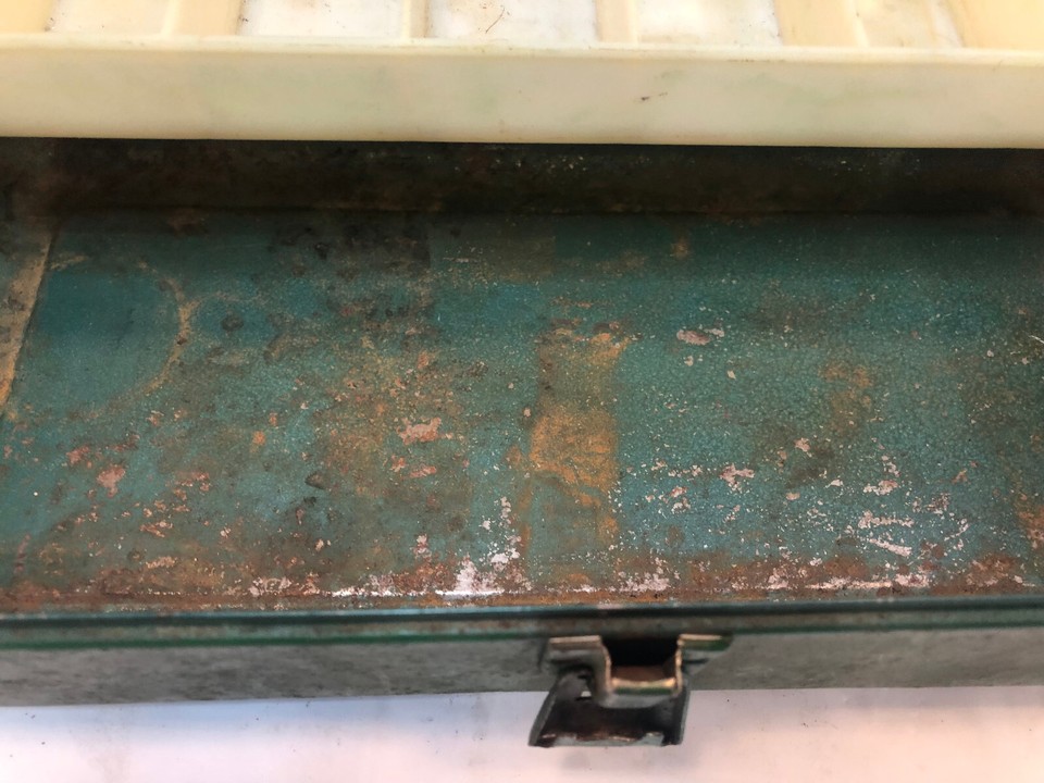 Victor Metal Tackle Box Tools Green | eBay