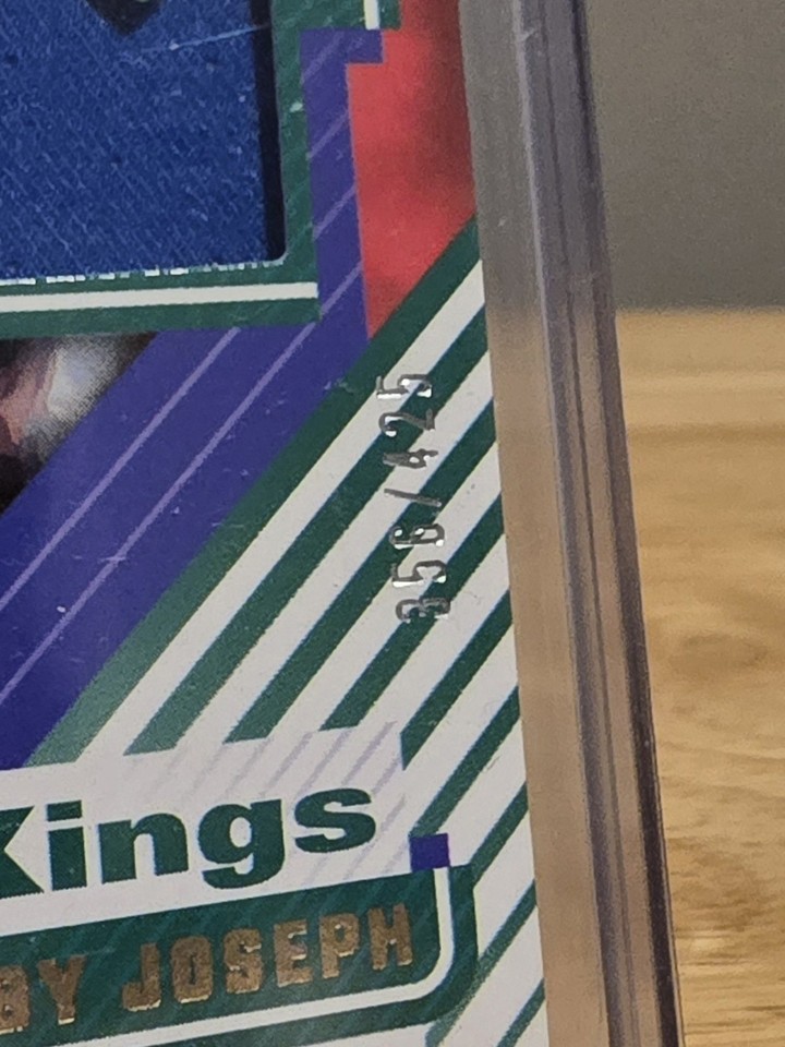 Kerby Joseph 2025 Donruss All Pro Kings #356/425 Patch No. APK-KJH ...