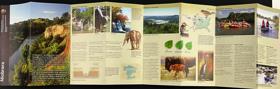 2016 Niobrara Scenic River Nebraska National Park Service Travel Guide ...