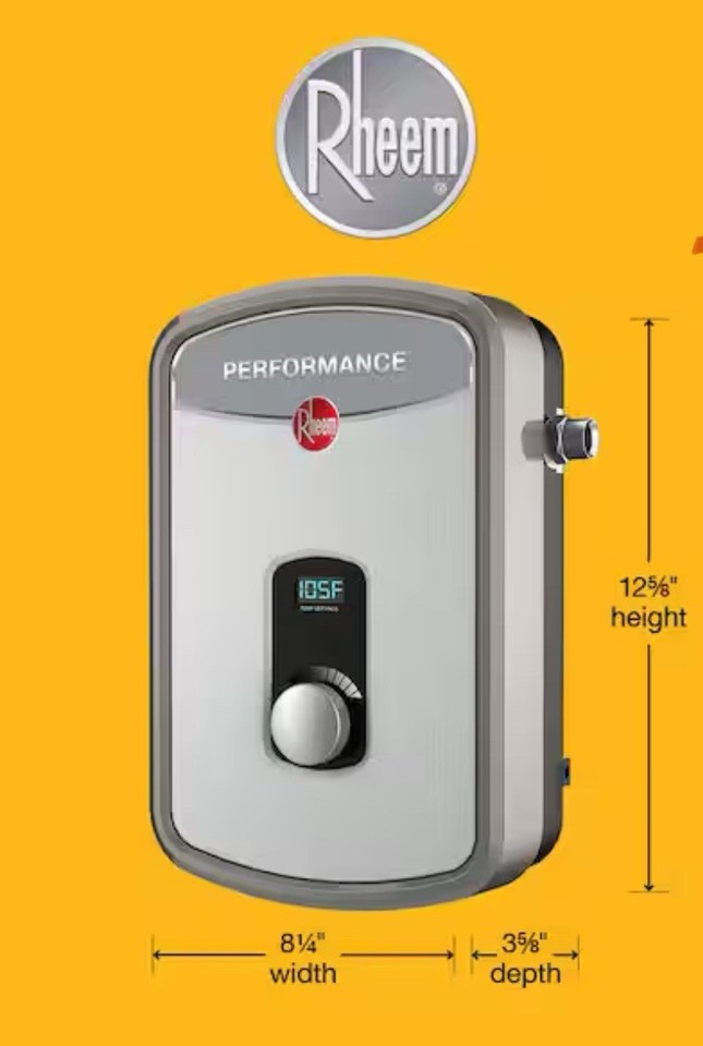 Rheem RETEX-13 Tankless Water Heater/Boiler - Gray 20352682921| eBay