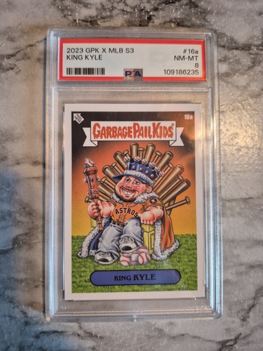 PSA 8 Kyle Tucker "KING KYLE" GPK × MLB S3 16a PSA 109186235 Houston ...