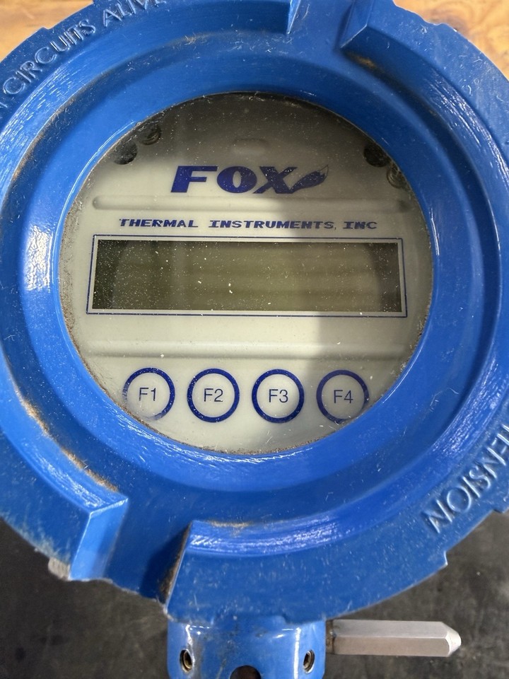 FOX Thermal Instruments FT4-06RS Thermal Mass Flow Meter EXPL PROOF | eBay