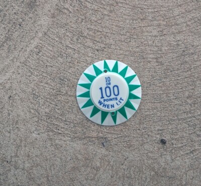 POP BUMPER CAP SUNBURST 10 or 100 Points When Lit G-B 3A-7187 | eBay.de