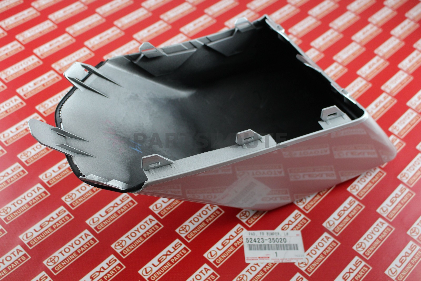 Toyota FJ Cruiser OEM Front Left LH Side Bumper End Cap Pad Cover 52423 ...