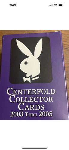 Update 4 2003-2005 Premium Autograph Memorabilia special Gold Playboy ...