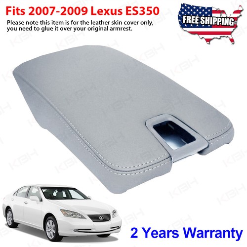 Fit 2007 2008 2009 Lexus ES350 Center Console Lid Armrest Vinyl Cover ...