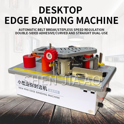 220V 1200W Woodworking Mini Can Be Used with Saw Table Edge Band Width ...