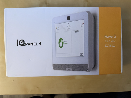 QOLSYS iQ4 iQP4001 Panel 4 ALARM SYSTEM PowerG S-line GE LTE 319.5 MHz ...