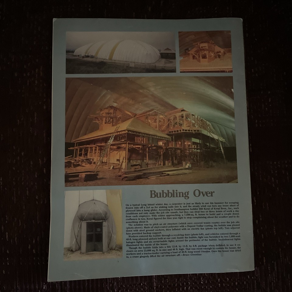Fine Homebuilding Magazine 1989 February/March No 51 Building Barrel ...