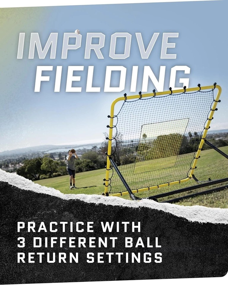 🎯 SKLZ Pitchback Return Fielding Trainer - Baseball & Softball Rebound ...