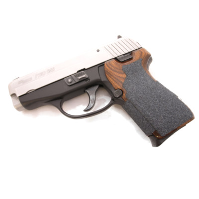 Talon Grips for Sig Sauer P239 with Rosewood Grip Black Granulate ...