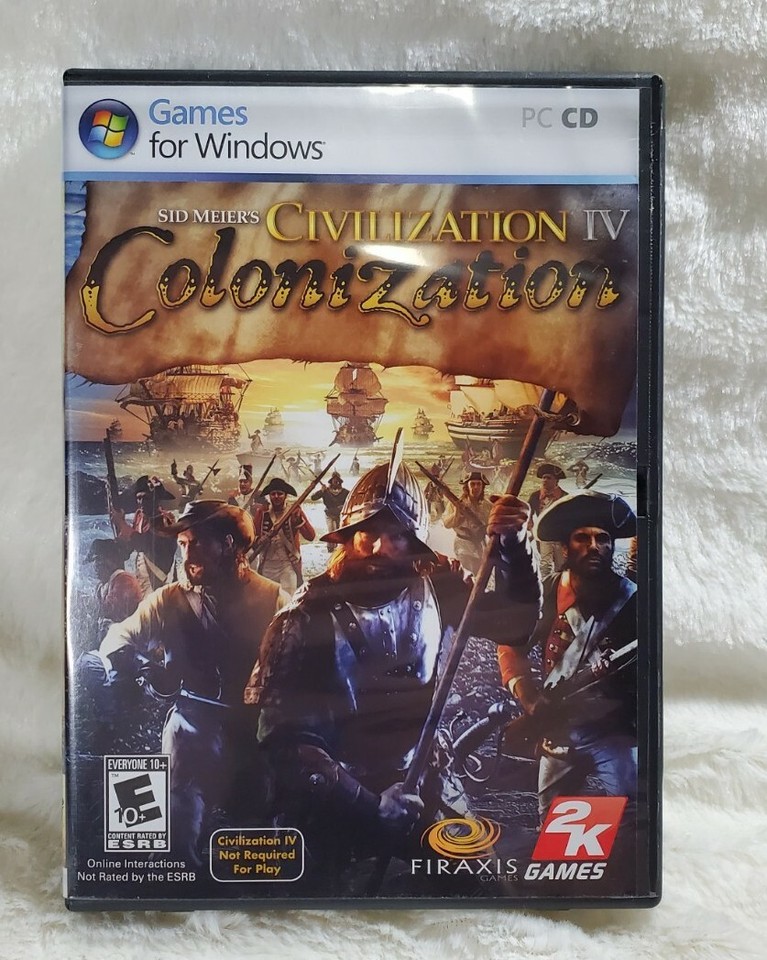 Sid Meier's Civilization IV: Colonization - PC CD Computer game ...